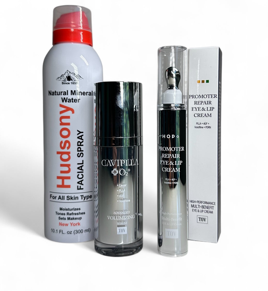 3 pc PLLA HOP+ Caviplla +O2 Multi Serum TOV Promoter, Repair Eye & Lip ...