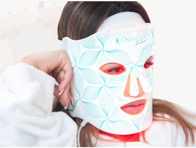 Omnilux Contour LED Flexible Light Therapy Mask with proven results ...