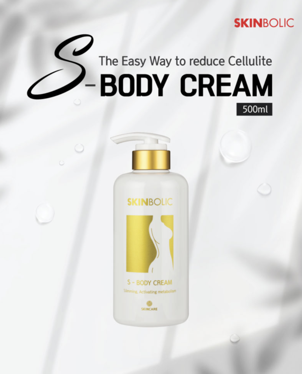 Skinbolic Skinbolic S-Body Cream Pro 500ml | European Beauty by B
