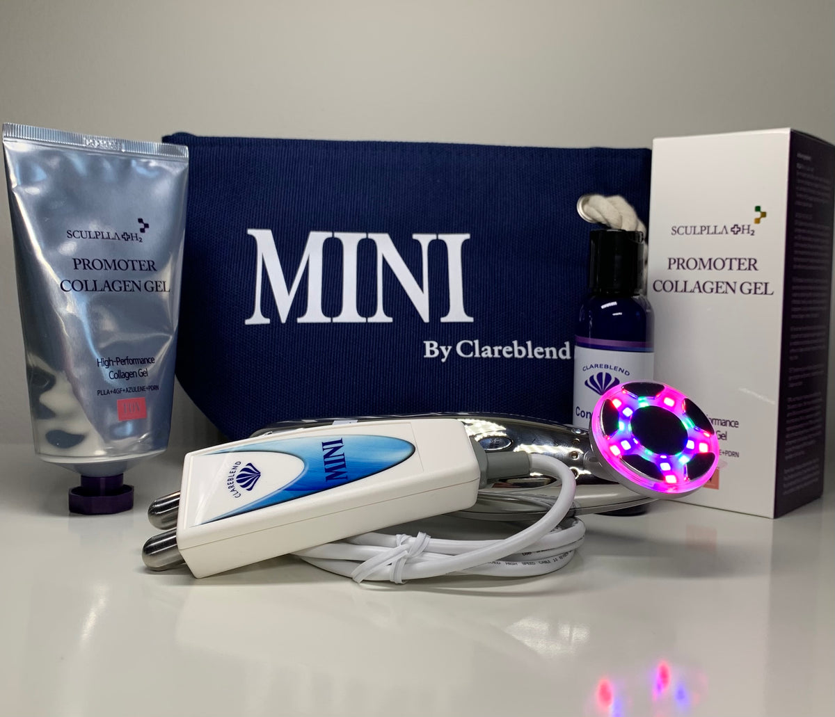 Time Master Pro LED Set with Clareblend MINI Microcurrent 7 pc ...