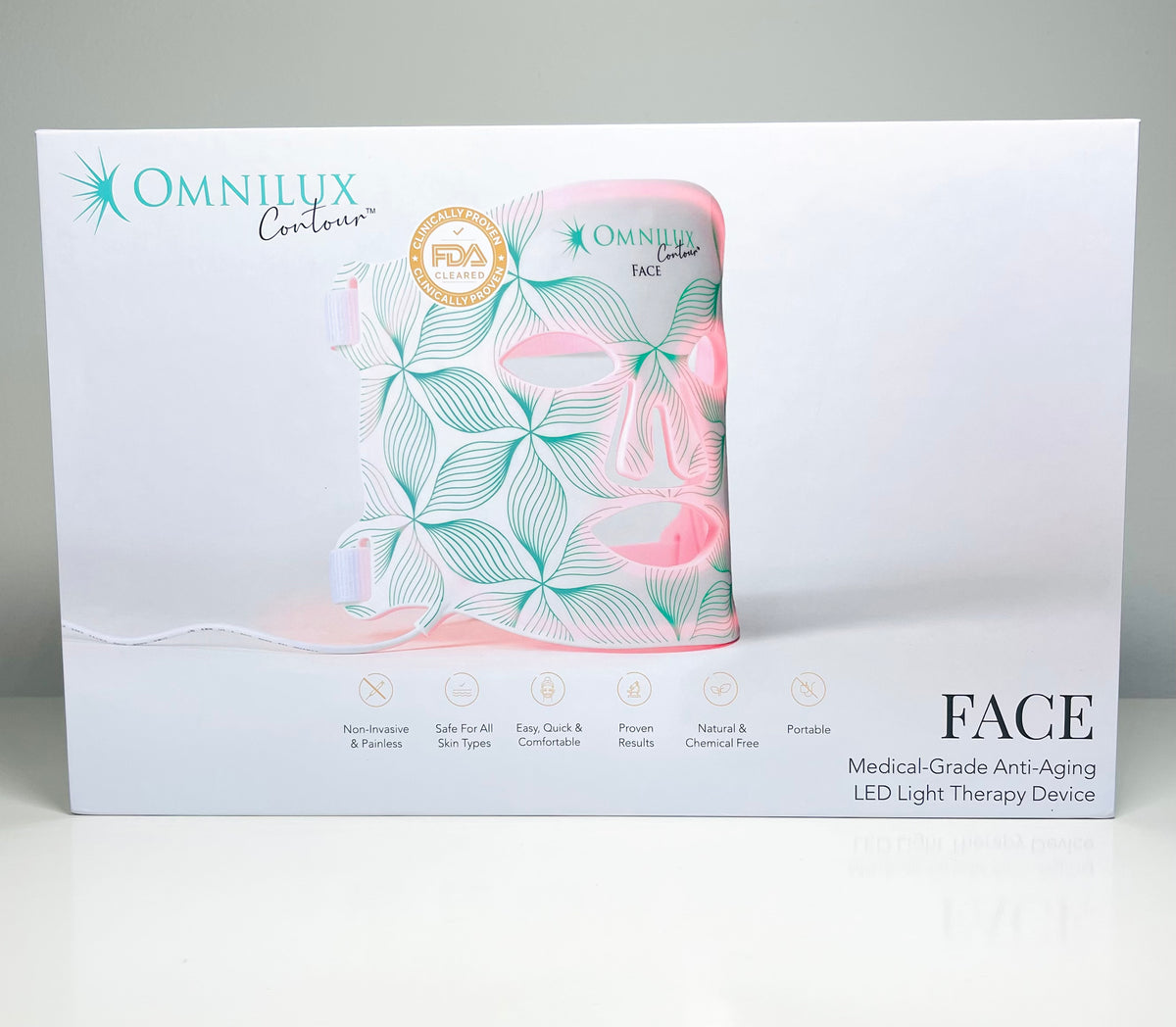Omnilux Contour LED Flexible Light Therapy Mask with proven results ...