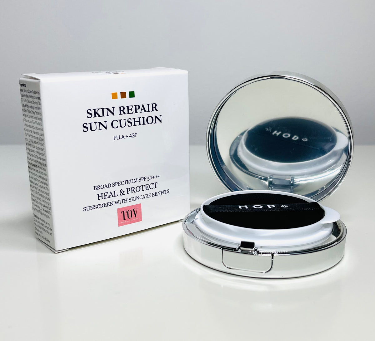 SCULPLLA H2 Repair Sun Cushion SPF 50 with Promoter Repair Eye Cream ...